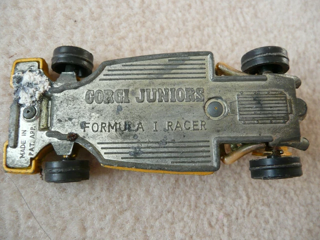 VINTAGE WEETABIX RACING Car Corgi Juniors 70'S Original Formula 1 Racer ...