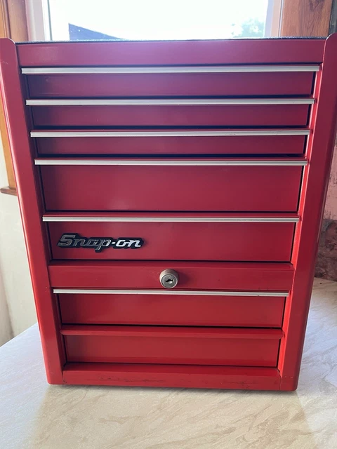 RARE VINTAGE SNAP On Small Metal Tool Box. SM8211 Made In USA From 1983 ...
