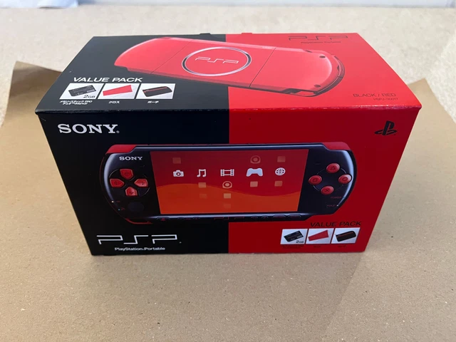 SONY PSP 3000 Black and Red Value Pack PSPJ-30017 Extremely Rare Japan ...