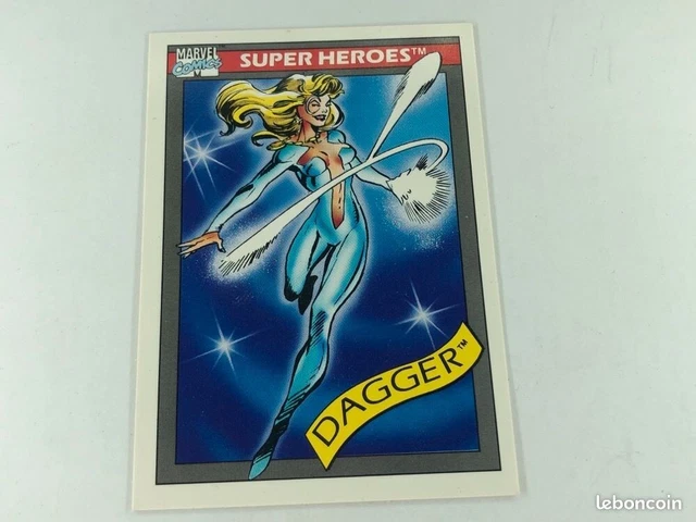 CARTE MARVEL UNIVERSE Dagger (1990) Card impel EUR 4,60 - PicClick FR