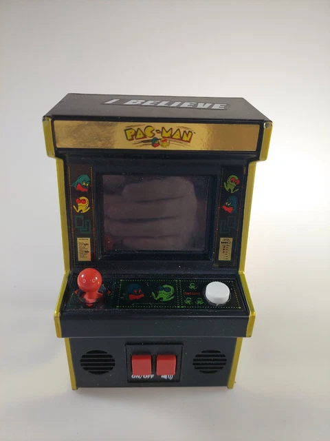 PAC-MAN MINI ARCADE Classic Game Basic Fun Handheld 09545 2020 FREE ...