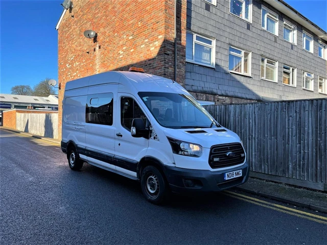 2018 FORD TRANSIT 2.0 350 EcoBlue FWD L3 H3 WELFARE MESS + CAMPER ...