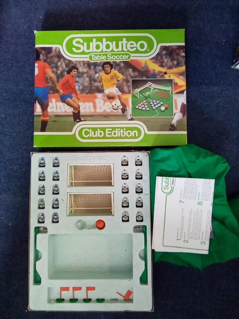 SUBBUTEO TABLE SOCCER Club Edition £4.99 - PicClick UK