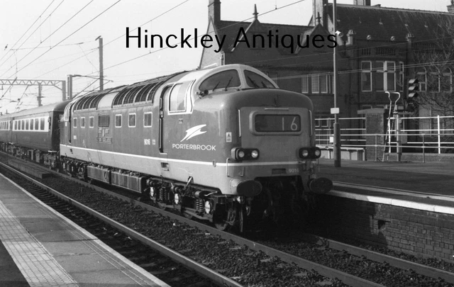 35MM NEGATIVE DIESEL Loco Class 55 Deltic D9016 Gordon Highlander at ...
