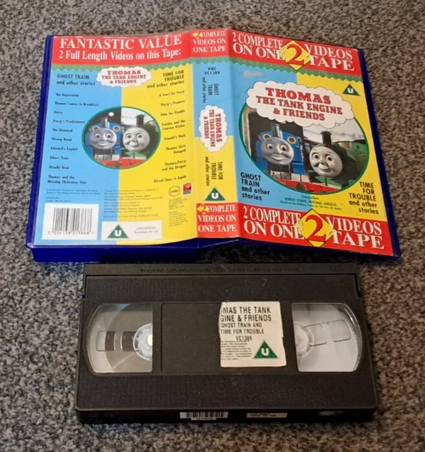 THOMAS THE TANK Engine Ghost Train Time For Trouble Pal Vhs Video Kids ...