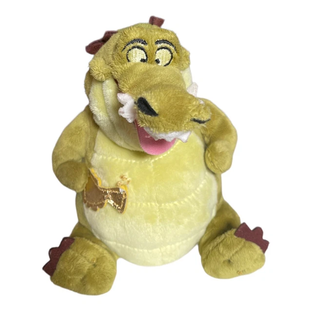 DISNEY PRINCESS AND the Frog Louis Alligator Stuffed Plush 7" Disney ...