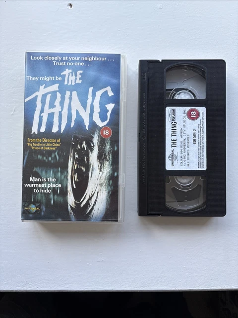 THE THING VHS (CIC 1982) - Fully Tested £13.20 - PicClick UK
