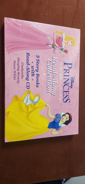 DISNEY PRINCESS READ Along Collection. 3 Story Books With CD $24.95 ...