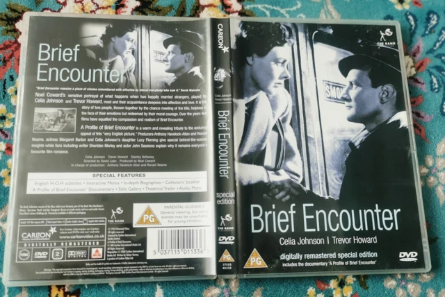 BRIEF ENCOUNTER DVD Special Edition Celia Johnson Trevor Howard 1945 ...