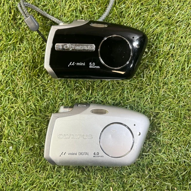 OLYMPUS MJU MINI Digital Camera x 2 Faulty Spares Repairs £19.99 ...