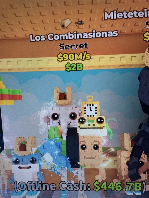 LOS COMBINATIONS 90M/S( Taco+Bomb 🌮 💣 Mutations) Steal A Brainrot £8.63 ...