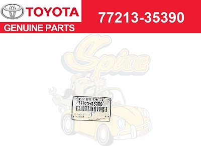 TOYOTA GENUINE HOSE, FUEL TANK TO FILLER PIPE LAND CRUISER 77213-35380 ...