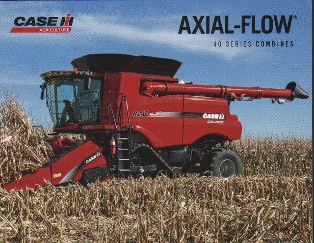 CASE IH AXIAL-FLOW "40 Series" Combine Brochure Leaflet £6.50 - PicClick UK