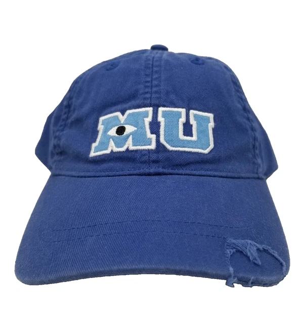 DISNEY PARKS MONSTERS Inc University: MU Toddler Blue Baseball Cap Hat ...