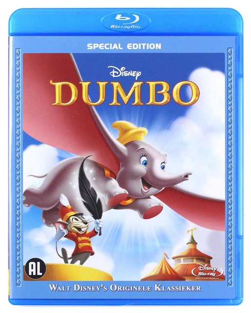 DUMBO (BLU-RAY) HERMAN Bing Billy Bletcher Edward Brophy Hall Johnson ...