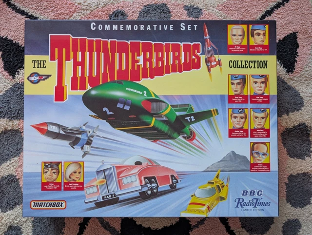 BBC RADIO TIMES 1992 Thunderbirds Matchbox Commemorative Set Limited Edition £18.00 - PicClick UK