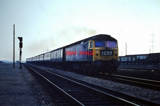 PHOTO BR Class 47 No 47 465 Ex No D1589 At Full Speed Passing Severn ...