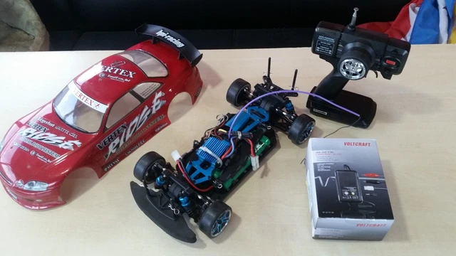 HSP DRIFT CHASSIS Brushless Tourenwagen RTR Toyota Supra Karo 1:10 RC ...