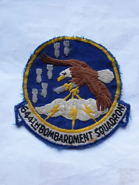 US AIR FORCE 644th Bombardment Squadron Patch USAF EUR 11,21 - PicClick FR