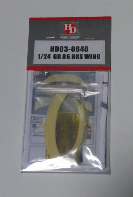 430 HOBBY DESIGN 1/24 GR86 dediziert HKS Wing HD03-0640 Suchbegriffe GT ...