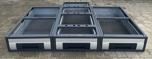 VAN RACKING SHELVING Drawers Draws Underfloor Floor Drawers Bott ...