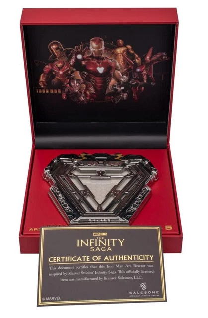 MARVEL : INFINITY Saga - Réplique Iron Man RT5 Arc Reactor - Salesone ...