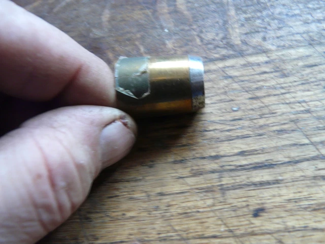 VIEILLE FÉRULE RESTAURATION de canne ancienne fer 20 mm intèrieur 25 mm ...