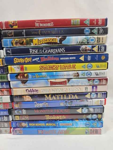 30 X CHILDREN'S/KIDS DVD'S FILMS DISNEY ETC Job Lot Bundle £19.99 ...
