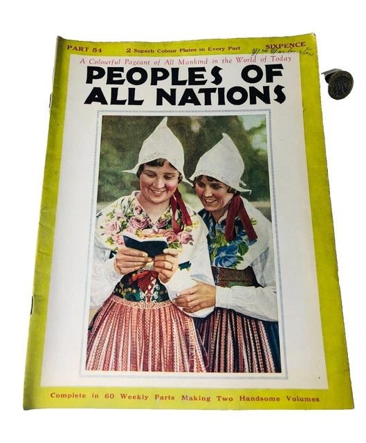 MAGAZINE PEOPLES OF all Nations Part 54 Vintage Mag ra £9.65 - PicClick UK