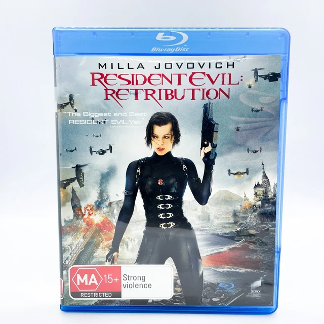 RESIDENT EVIL: RETRIBUTION (2012) Blu-Ray DVD $6.95 - PicClick AU