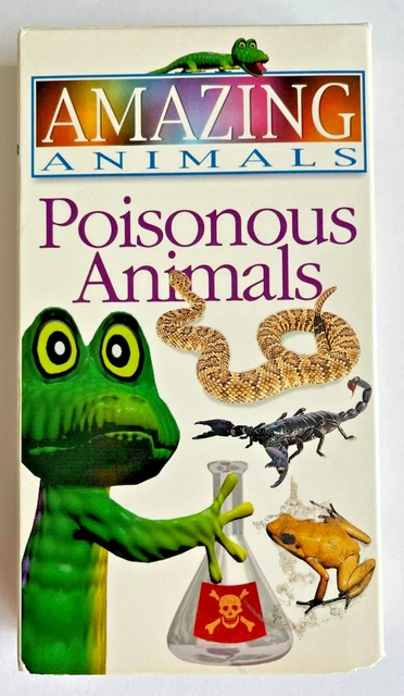 AMAZING ANIMALS: POISONOUS Animals (1996 VHS) DK Vision £8.27 - PicClick UK