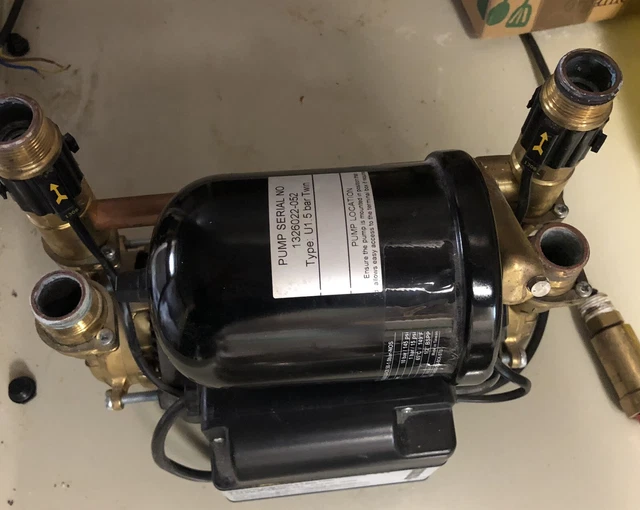 STUART & TURNER Monsoon Twin Shower Pump Universal Model 46505 Used ...