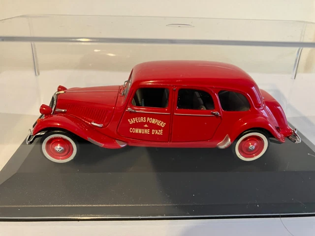 1/43 NOREV CITROEN Traction 11 Familiale Pompiers D'Aze 1955 TBE +boite vitrine EUR 11,00 ...