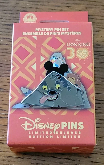 DISNEY LION KING 30Th Anniversary Mystery Puzzle Pin Ed Hyena Lr Pride ...