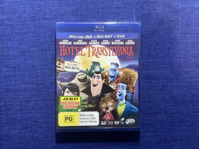 HOTEL TRANSYLVANIA 3D Blu-ray + Blu-ray Dvd (3 Disc Set) New Sealed ...