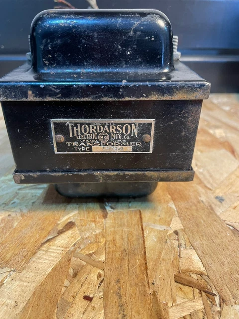 VINTAGE THORDARSON T-17R30 Tube Amplifier Power Transformer £22.84 ...