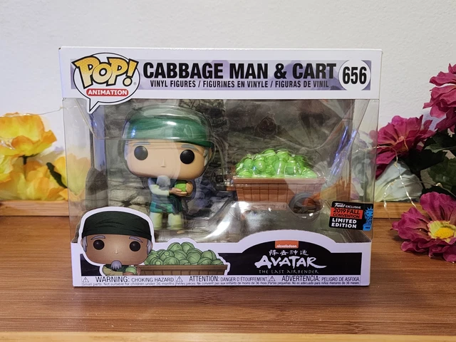 FUNKO POP: AVATAR, The Last Airbender, Cabbage Man & Cart NYCC 2019 ...