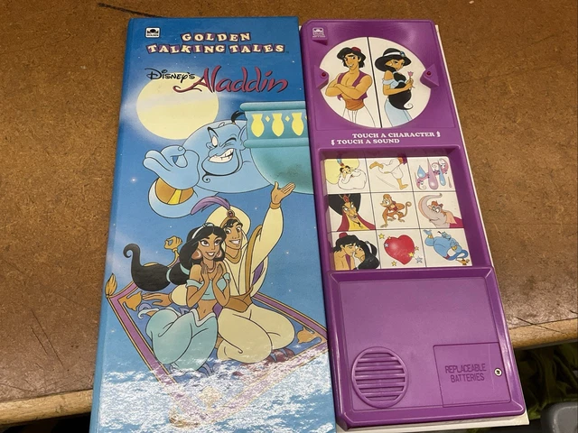 GOLDEN SOUND STORY Book Aladdin Electronic Storybook Music Disney ...