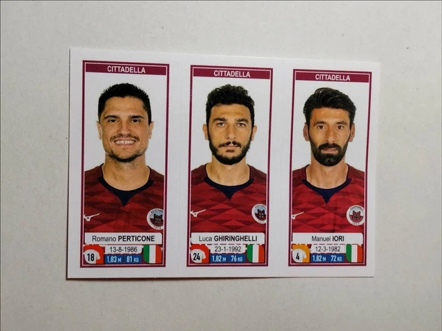 FIGURINA CALCIATORI PANINI 2019/20 CITTADELLA ROMANO PERTICONE n 623 ...