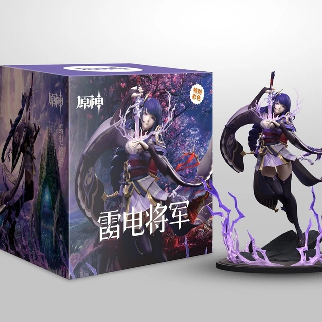 FIGURINE GENSHIN IMPACT Beelzebul Raiden Shogun GK PVC collection ...