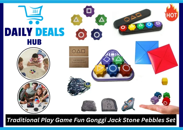 GONGGI GONG-GI 공기 Korean Jacks As Seen in Squid Game Season 2 NEW VIRAL ...