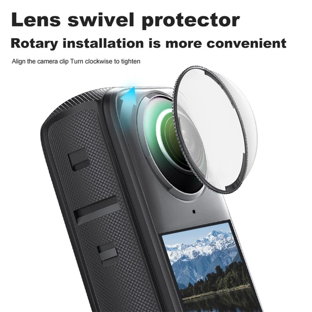 PROTECTIVE CAMERA KIT for Insta 360 X5 Includes Silicone Case and ...