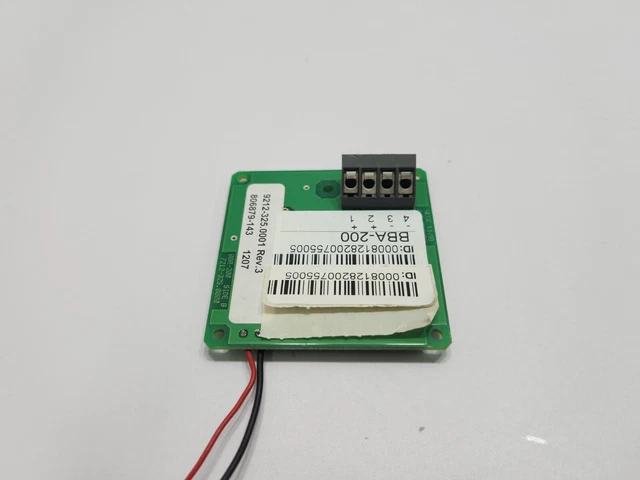 TYCO BBA-200 FLAME Detector Interface Pcb Card 7212-325.0000 Rev 3 EUR ...