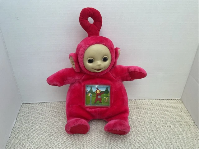 VINTAGE TOMY TELETUBBIES Po Moving TV Television Screen Musical Toy ...