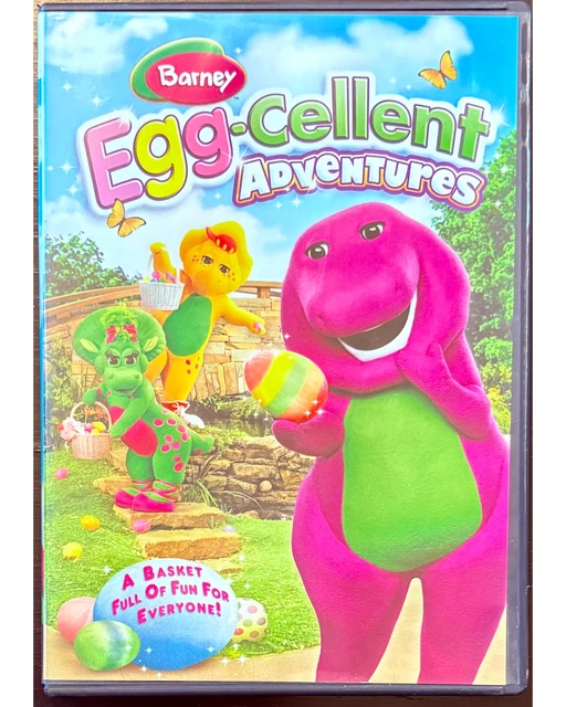 BARNEY: EGG-CELLENT ADVENTURES (DVD, 2010) Children Hit Entertainment ...