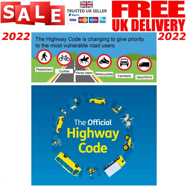HIGHWAY CODE DVSA Theory Official Latest Edition 2022 Driving FREE Post ...