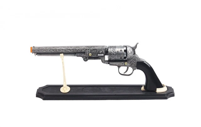 COLT 1851 NAVY Revolver Replica Pistol Prop Gun NON-FIRING Display w ...