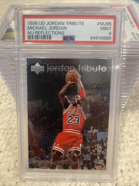 1998 UPPER DECK Michael Jordan Tribute MJ65 MJ Reflections PSA 9 EUR 30 ...