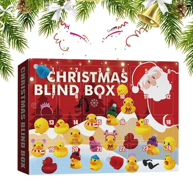 2025 RUBBER DUCK Christmas Advent Calendar Xmas Countdown 24 Days Bath ...