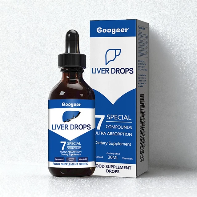 30ML LIVER DROPS Liver Liquid Drops 7 Special Compounds Ultra ...